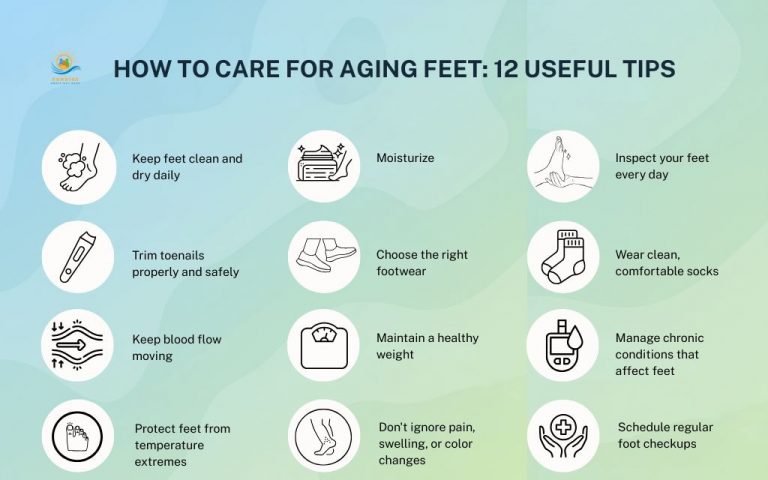 How to Care for Aging Feet: 12 Tips Every Senior Should Know
